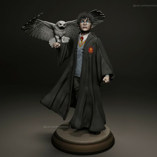 🗿 harry potter: sculpture collectible・ 3D File for 3D printing・Cults