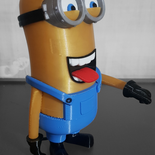 🦸 minions kevin・3D Print with the ender 3 pro 3D printer・Cults