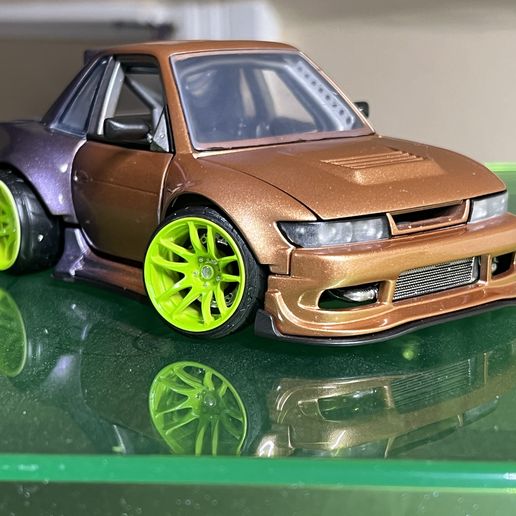 3D printable Silvia S13 ProDrift Tooned model kit. • made with Elegoo ...
