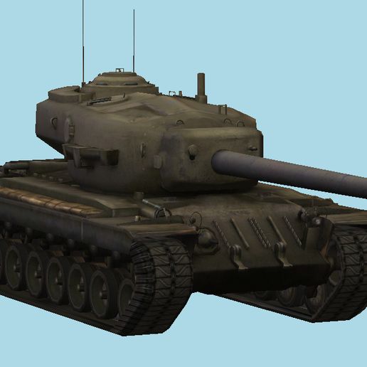 🪖 Heavy Military Tank – 3D Model (OBJ + MTL)・ OBJ File for 3D printing ...