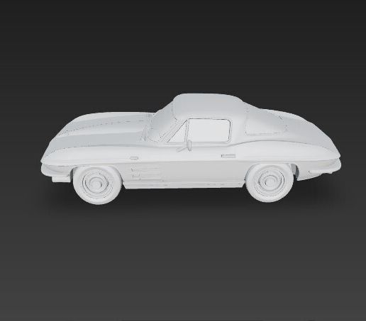 🚙 American Icon in 3D: Chevrolet Corvette C2 Model・ STL File for 3D ...