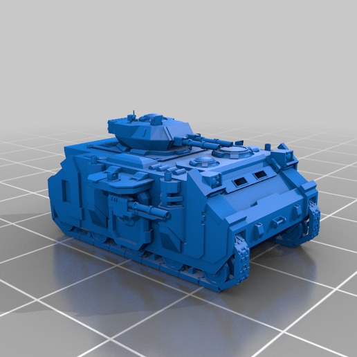 🪖 SciFi Gothic Tank・Free STL File for ・Cults