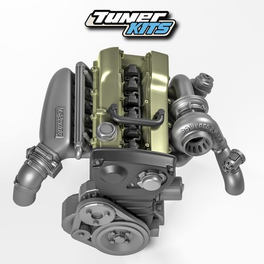 🚗 RB25det Engine kit・ STL File for 3D printing・Cults