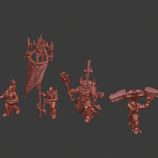 3D file Space Warriors 12 🛰 ・Model to download and 3D print・Cults