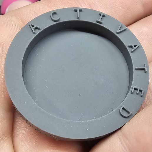 🎲 Drop-In Activation Token for 32mm base・Free STL File for 3D printing ...