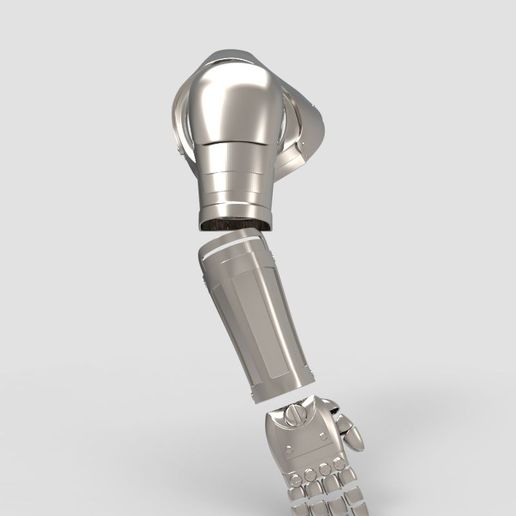💪 Full Metal Alchemist Edward Elric Arm STL・ 3D File for 3D printing・Cults
