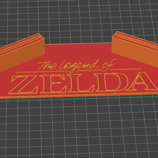 STL file The Legend of Zelda module holder for Nintendo Nes 👽 ・Design ...
