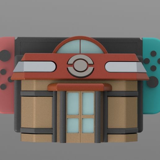 🐉 Dock Pokemon Center・ 3D File for ・Cults