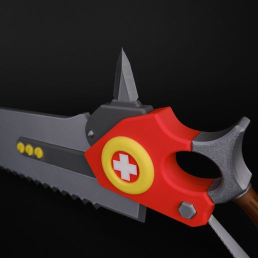 Archivo 3D Team Fortress 2 Amputator - 3D Printable STL for Cosplay ...