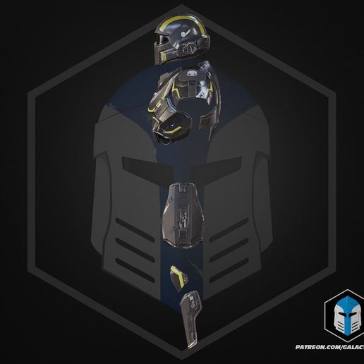 🪖 HD2 Armor - B-01 Tactical - 3D Print Files・ 3D File for 3D printing・Cults