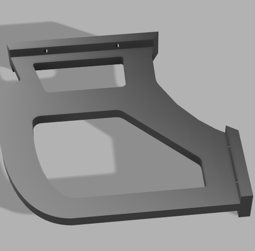 🚗 Car spoiler shelf mount・Free STL File for 3D printing・Cults
