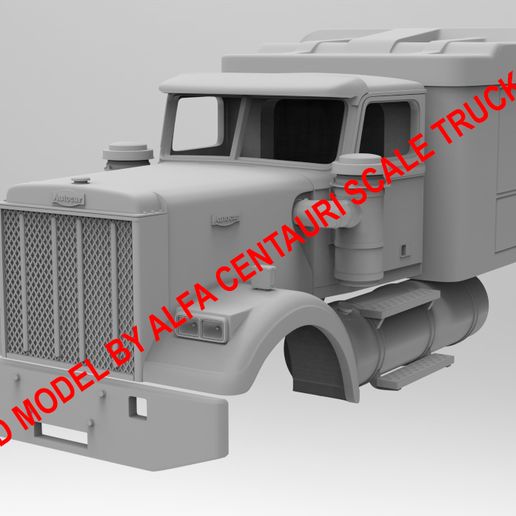 STL file AUTOCAR AT64F 1985 cab 1/32 scale 🚕 ・3D printing design to ...