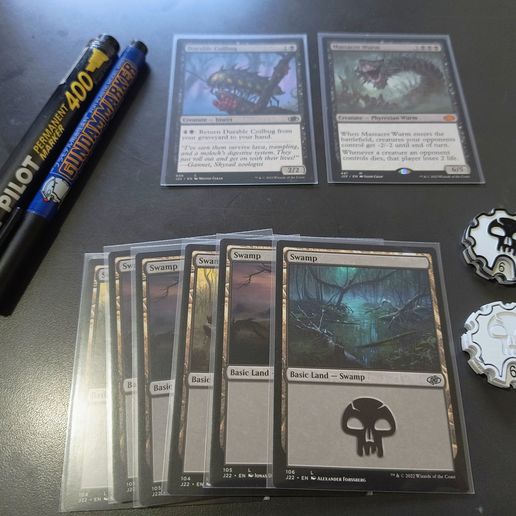 ♟ MTG Mana Counter Pack・ STL File for 3D printing・Cults