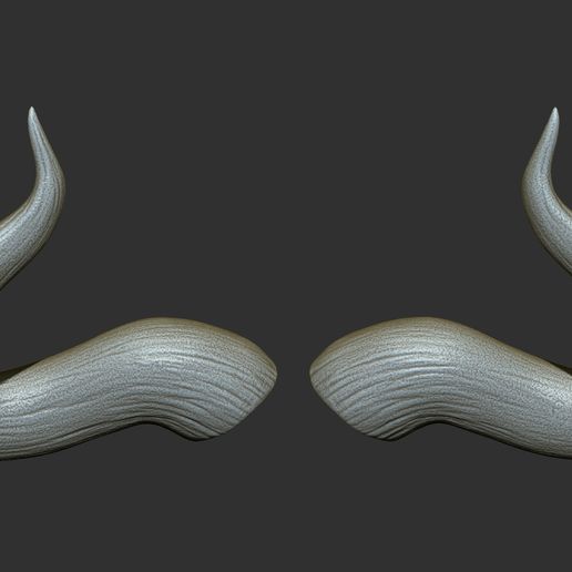 🤘 24 - Creature+Monster+Demon Horns・ 3D File for 3D printing・Cults