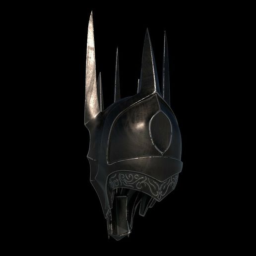 🪖 Sauron Helmet lord of the rings 3D DIGITAL DOWNLOAD FILE・ 3D File for ...