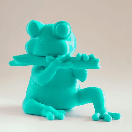 🐸 Flute Frog・ 3D File for ・Cults