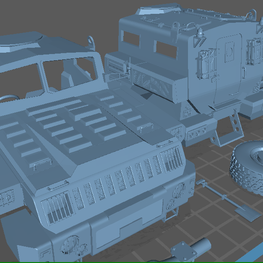 Archivo STL Marauder Tank Fully Printable Model 🪖 ・Modelo imprimible en ...