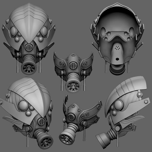 🎭 Tamsy Full Mask _Gachiakuta・ 3D File for 3D printing・Cults