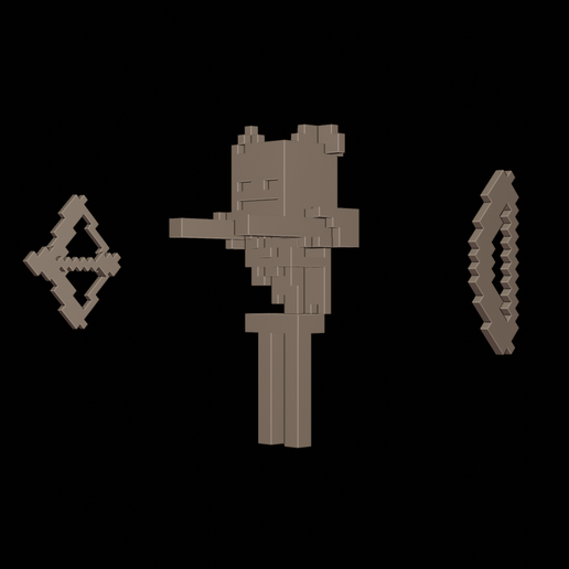 💀 Bogged Minecraft・ STL File for 3D printing・Cults