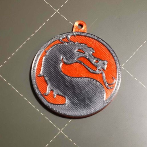 🗝️ Mortal Kombat Keychain・Archivo STL Gratis para ・Cults