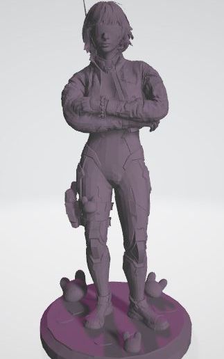 STL file Aero - Bailey Operator Skin | Black Ops 6 🤙 ・3D print model to ...