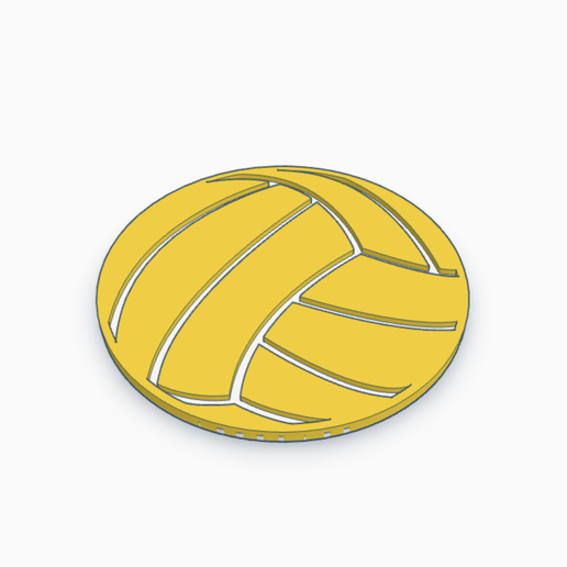 STL file Volleyball 🏐 ・Template to download and 3D print・Cults