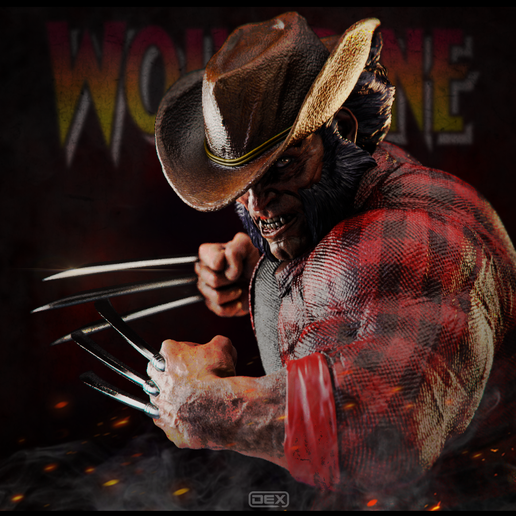 🎨 Dex wolverine 1:6 scale・Archivo 3D para Impresión 3D・Cults