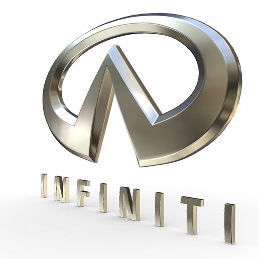 🚗 infiniti logo・ STL File for ・Cults