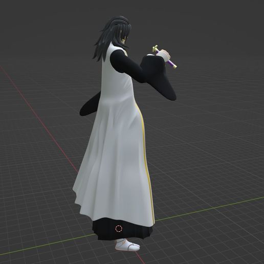 👾 Byakuya Kuchiki - Bleach・ STL File for 3D printing・Cults