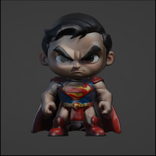 superman chibi style
