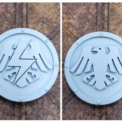 🐦 Raven Guard battle shock tokens・ STL File for ・Cults