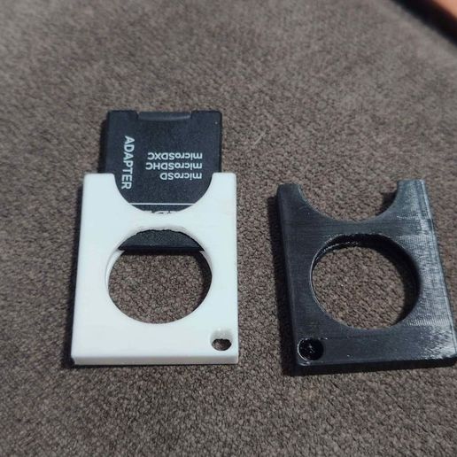📷 Single SD card holder・ 3MF File for 3D printing・Cults