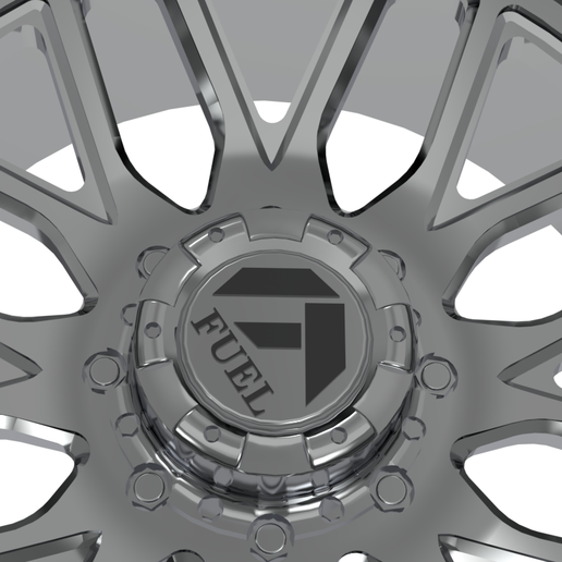 ⛽ FUEL DUALLY FF66 WHEELS (FRONT AND REAR WHEELS)・ STL File for 3D ...
