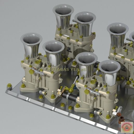 🚙 WEBER IDA for Ford 289/302 series engines - CARBURETOR・ STL File for ...