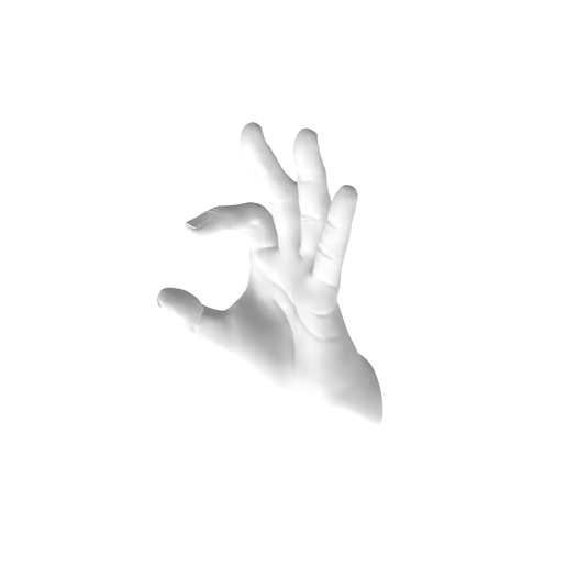 HAND REACHING, FINGERS PINCHING, GRASPING・ STL File for 3D printing・Cults