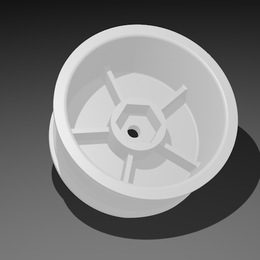 🚗 Blank rims for 1:10 RC car・ STL File for ・Cults