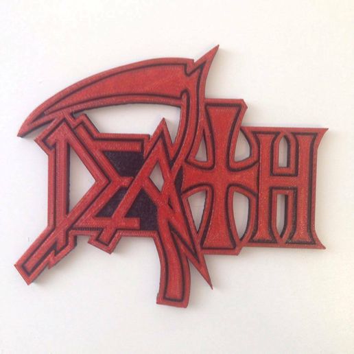 Free 3D file Death Logo 🚩 ・3D printable design to download・Cults