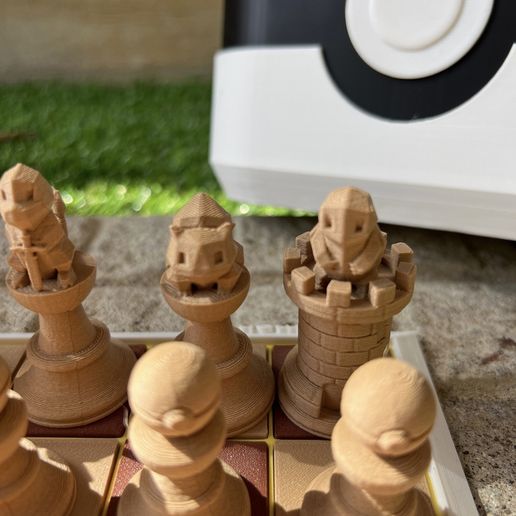 ♟️ Pokebox Chess Pokemon・ STL File for 3D printing・Cults