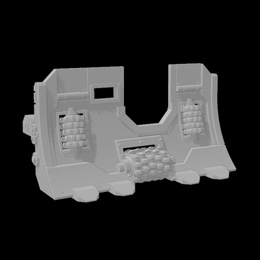 ⚔ Vindicator Rockgrinder Dozer Blade・Free STL File for 3D printing・Cults
