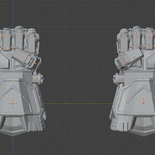 🎲 Vis Hextech Gauntlets Fully Rigged 3d Models Arcane・ Stl File For 3d Printing・cults