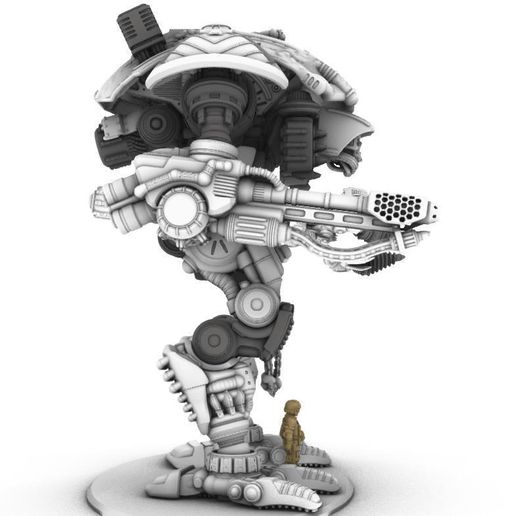 🔥 Project Dark Quixote-28mm Modular Nightmare Mech・ 3D File for 3D ...