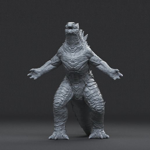 🌹 GODZILLA EVOLVED・ STL File for 3D printing・Cults