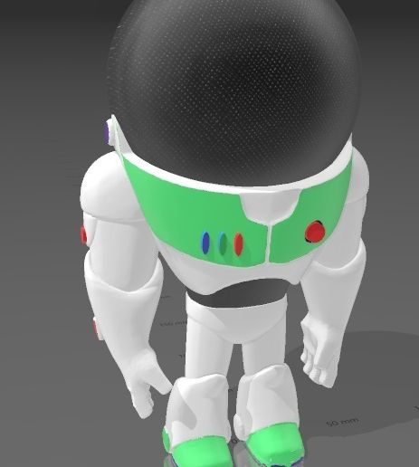 Fichier STL Support Alexa Echo Dot 4a et 5a Geração Buzz Lightyear Toy ...