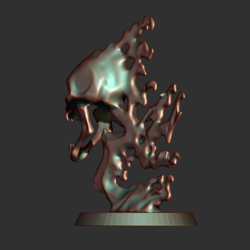 🔥 Burn Head・ STL File for 3D printing・Cults