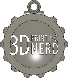 Arquivo grátis STL Impresión 3D Llavero Nerd maker-coin 🤓 ・design para impressão 3D e download・Cults