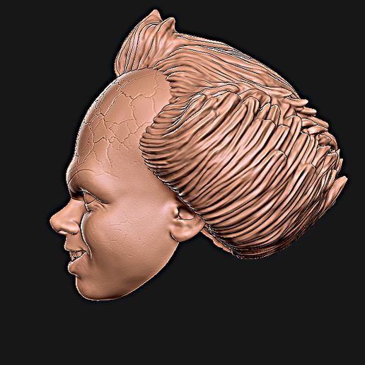 👤 PENNYWISE IT bobble head, mask, usable head・ 3D File for 3D printing ...