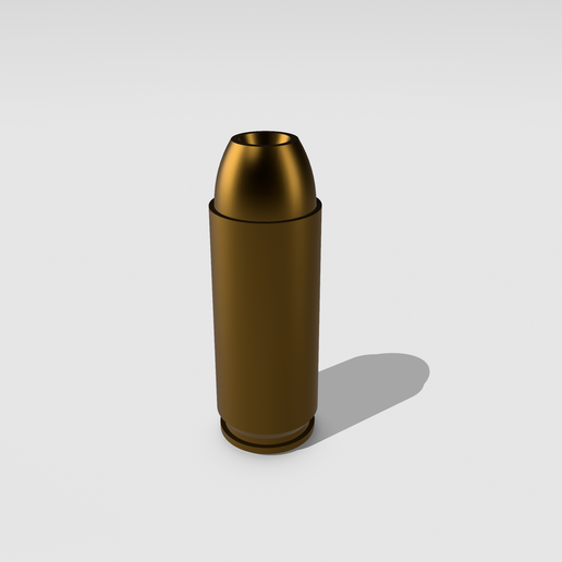 🎭 .50 caliber AE cartridge・ STL File for 3D printing・Cults