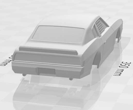 🚙 chevrolet chevelle custom race tyco・ STL File for 3D printing・Cults