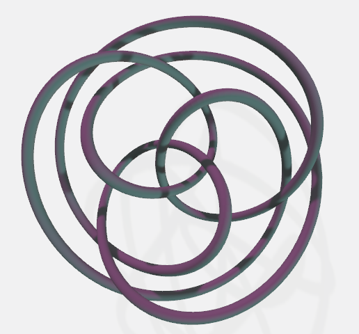 STL file 12 crossing trefoil 🪢 ・Model to download and 3D print・Cults