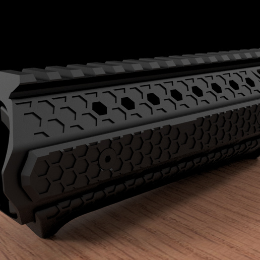 🔫 HANDGUARD AR 15 M 4・ STL File for 3D printing・Cults